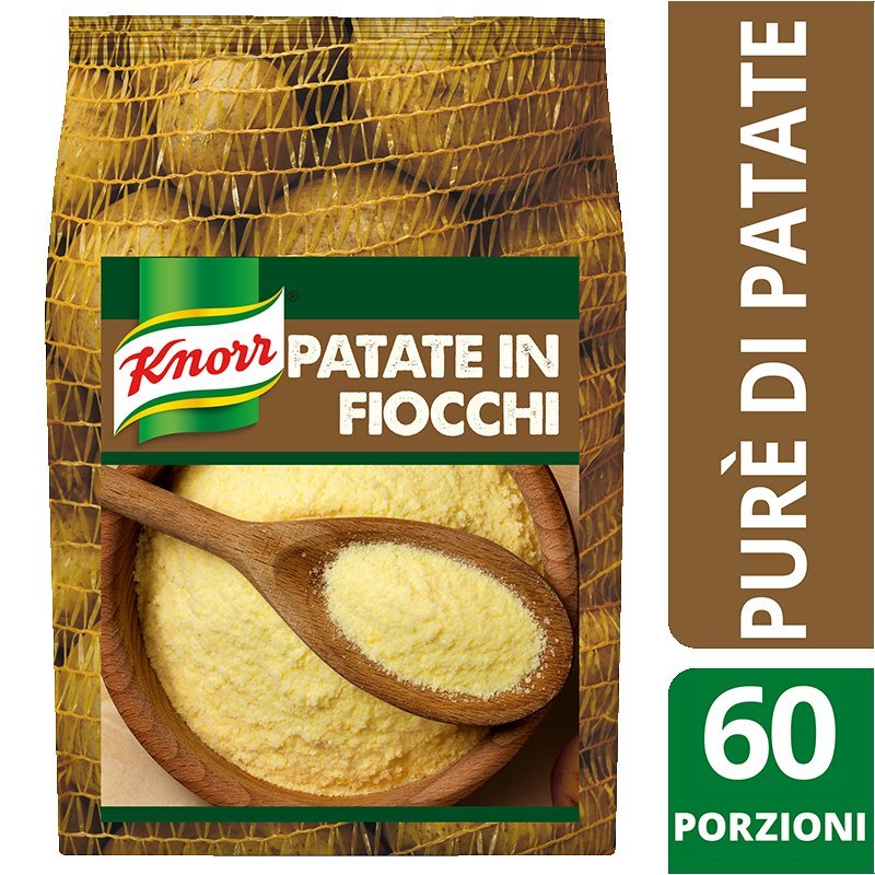 Preparato per purè Knorr 60 porzioni facilissimo da preparare